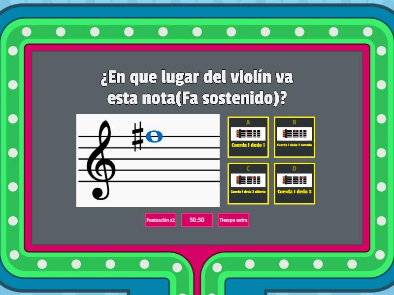 Violin Nivel 4 - Gameshow quiz