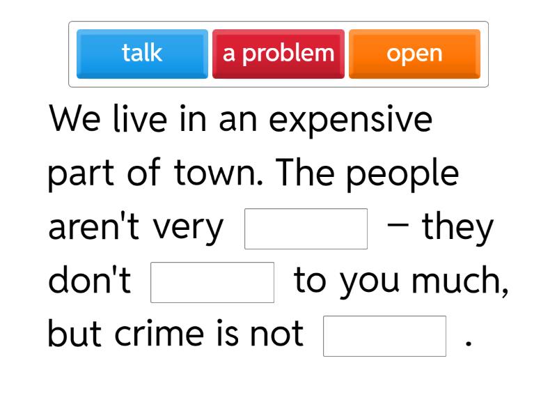 Vocabulary_Life and society - Complete the sentence