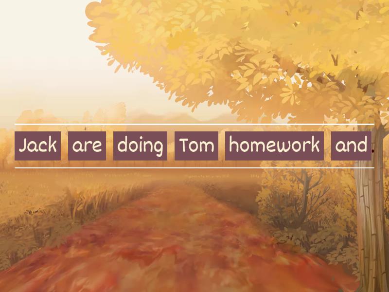 Unit 5: Reorder the words. - Reordenar