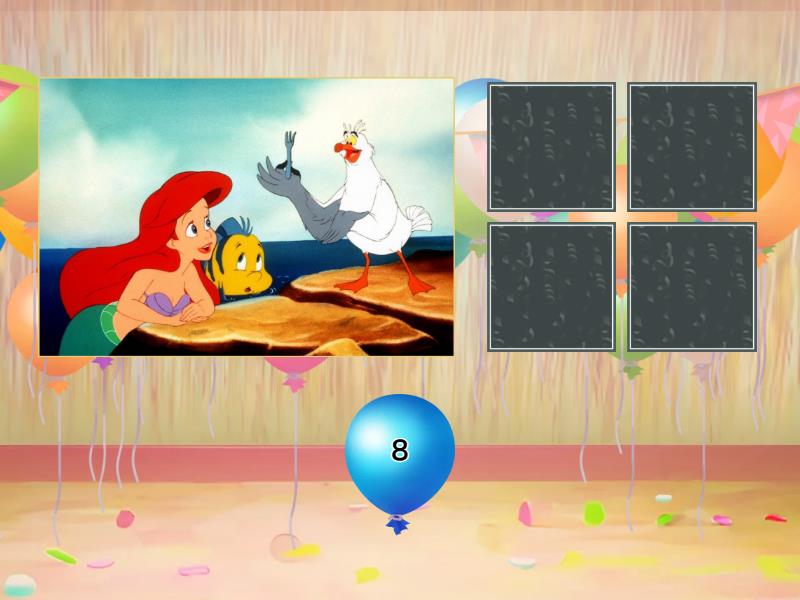 Cartoons - Win or lose quiz