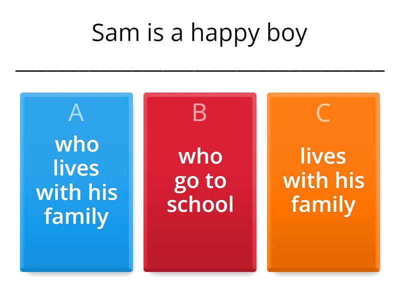 Sam Boy - Quiz