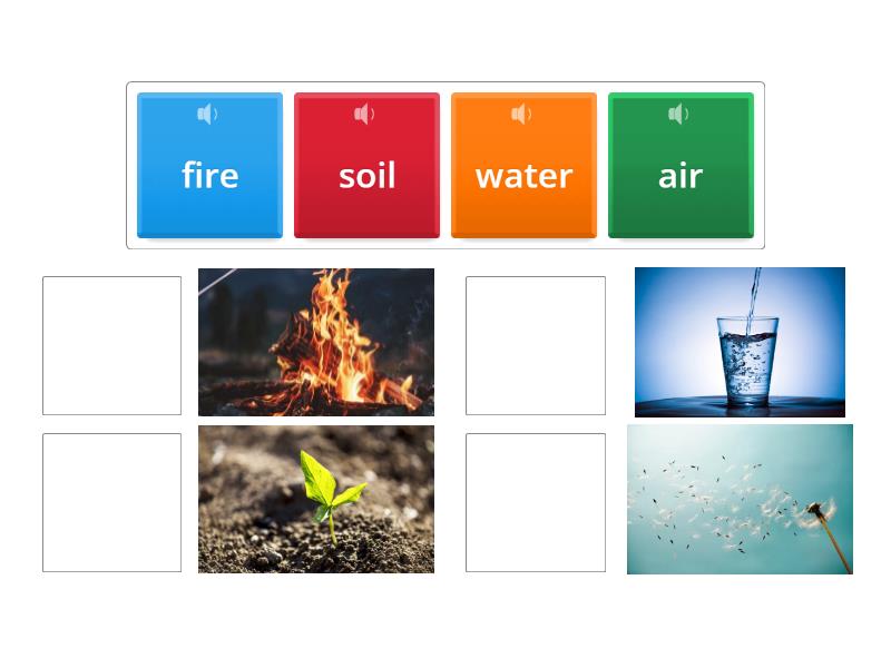 The elements - Match up
