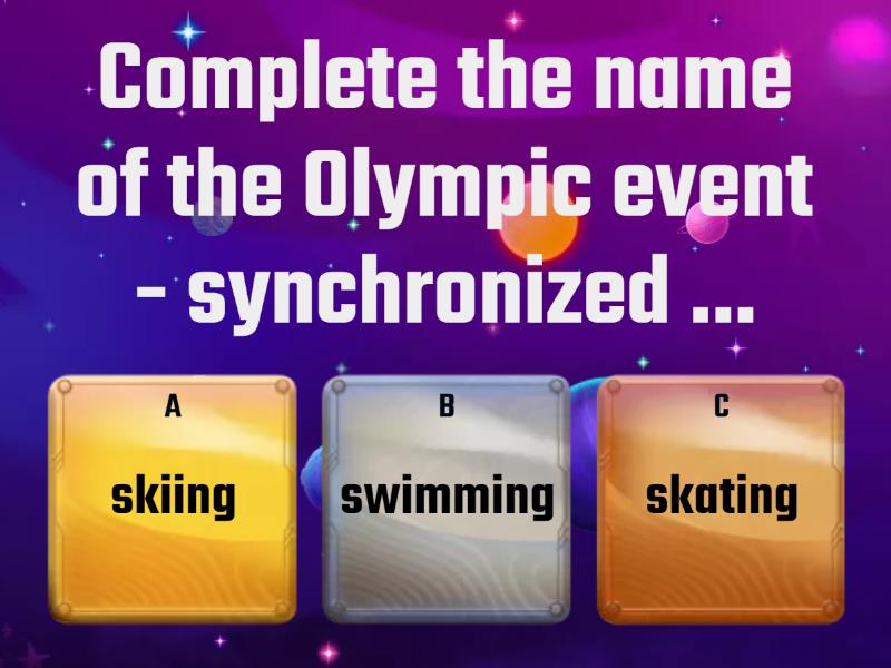 The Olympic Games Quiz - Викторина