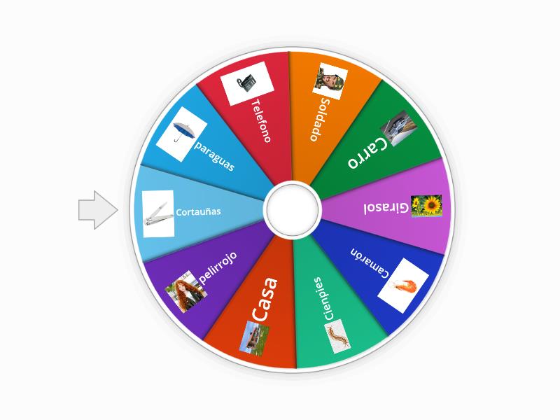 palabras simples y compuestas - Random wheel