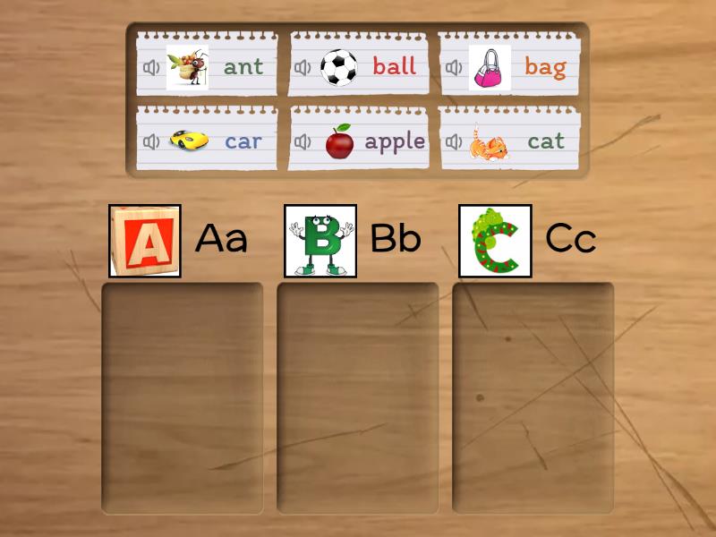 ABC sort - Group sort