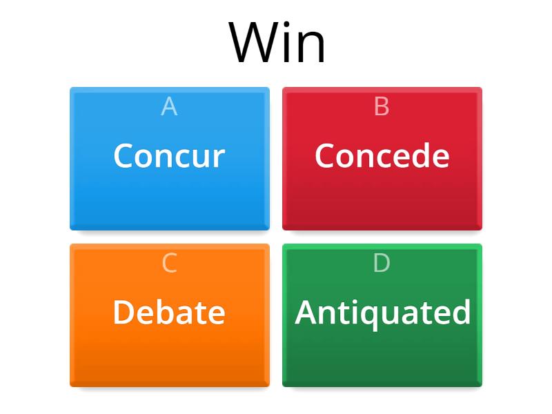 Antonym - Quiz