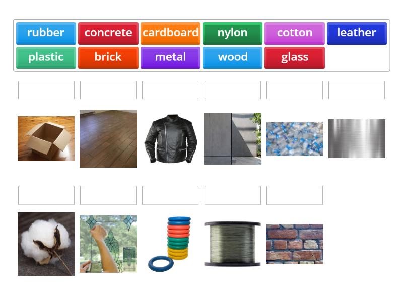 materials - exp1 - unit 3 - Match up