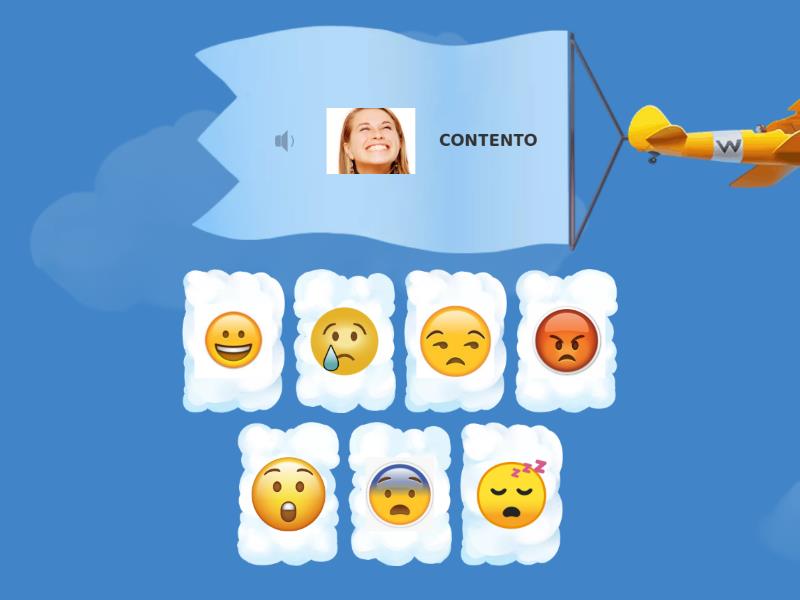 EMOCIONES - EMOTICONES - Find the match