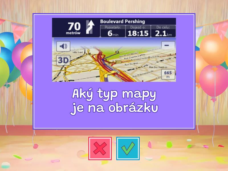 Mapa/ mierka mapy úvod - Flash karty