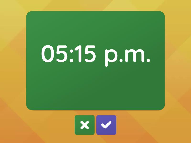 Las horas en italiano - Flash cards