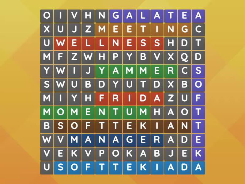 sopa de letras softtek - Wordsearch sopa de letras softtek - Wordsearch