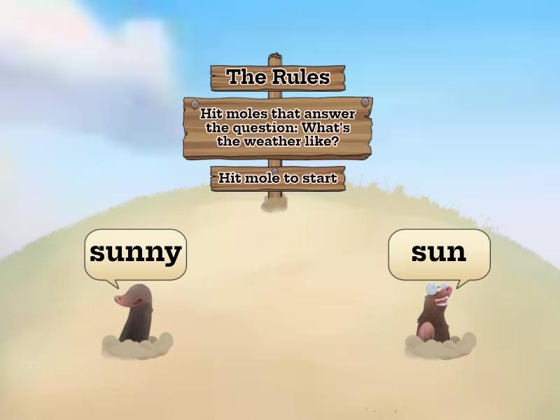 Power Up 2 Unit 6 Before the test - Whack-a-mole