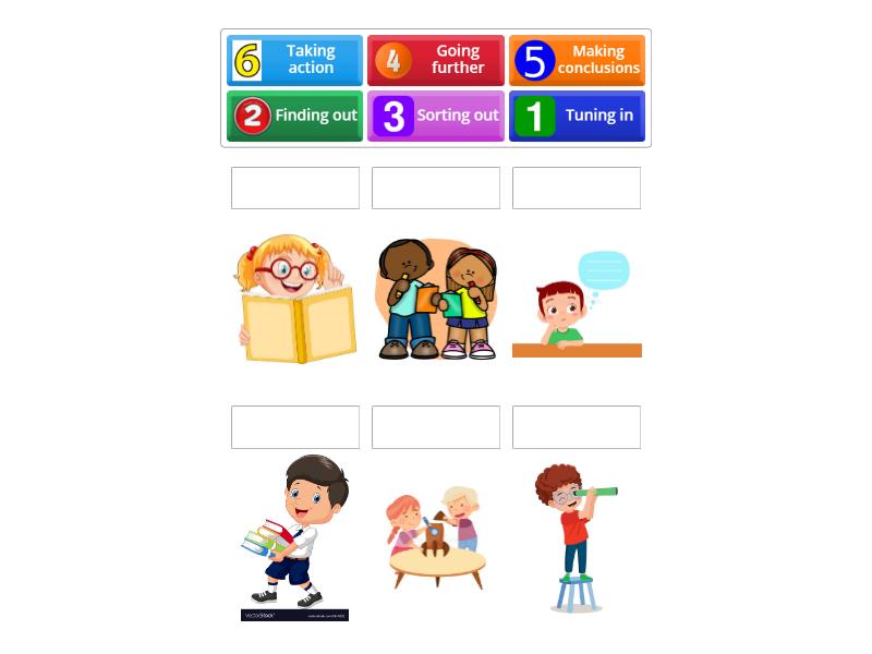 PYP - Inquiry Cycle - Matching activity - Match up