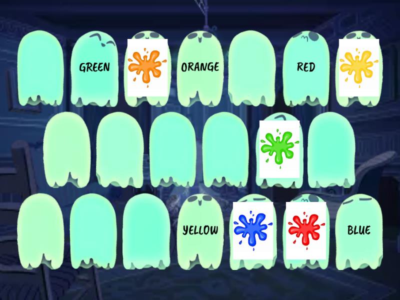 Colours - Matching pairs