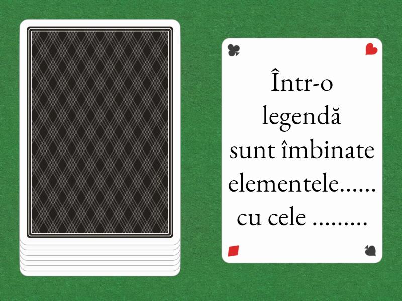 Legenda - Cartas al azar