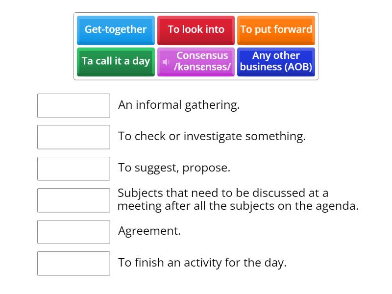 Level 8 BC - Unit 7 - Match up