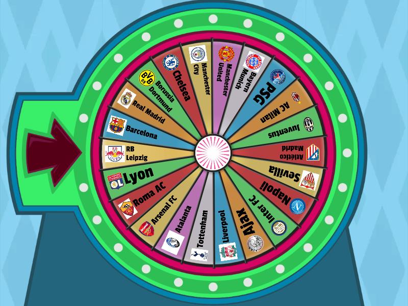 Ruleta de Clubes - Spin the wheel