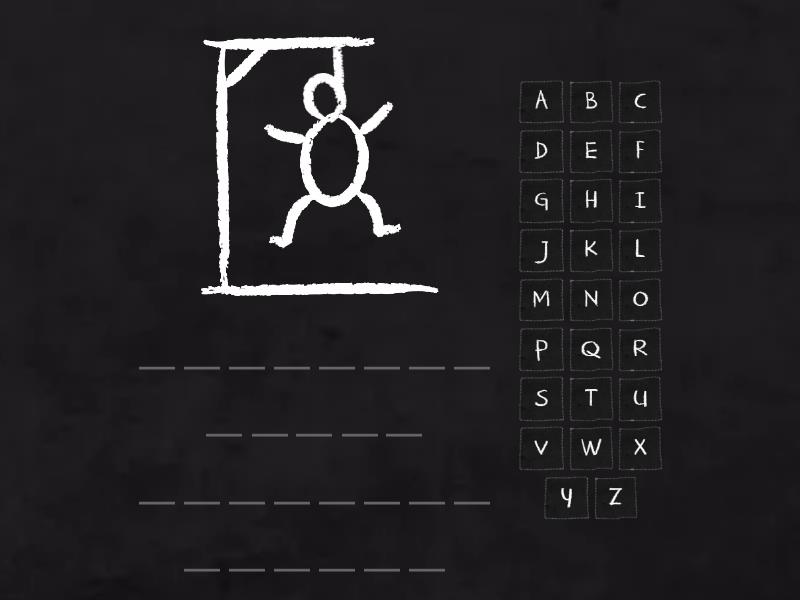 MATH ACRONYM - Hangman