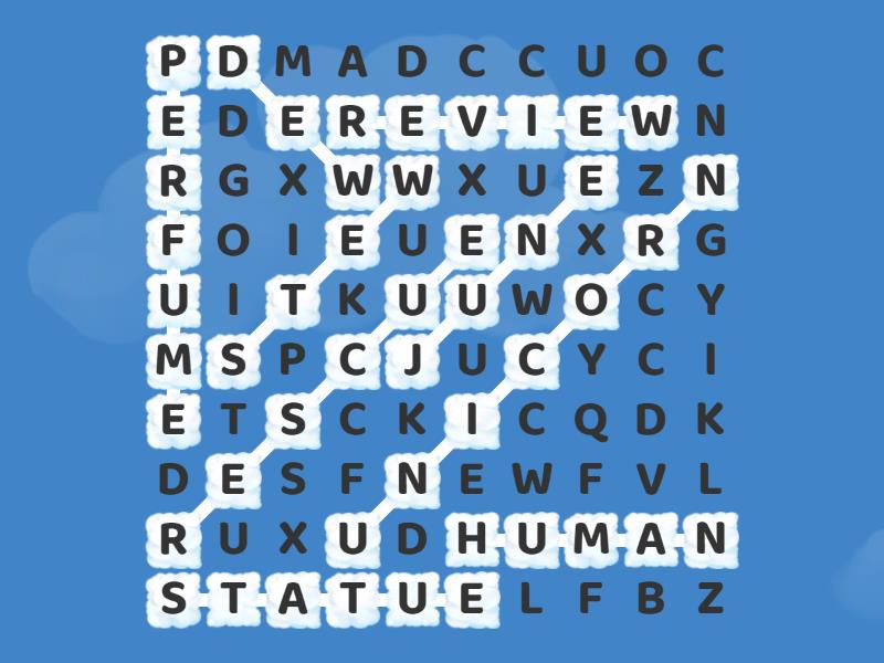 Long U word search - Wordsearch