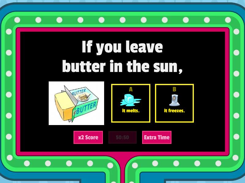 Zero Conditional - Gameshow quiz