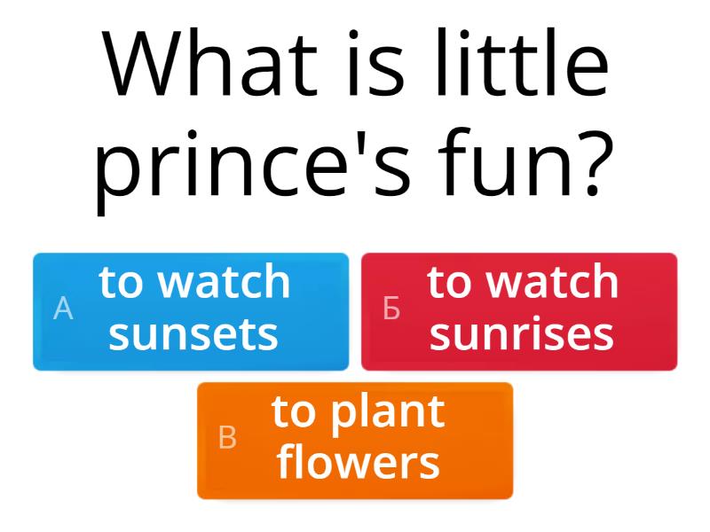 The Little Prince. Beginner. Chapter 7. - Quiz