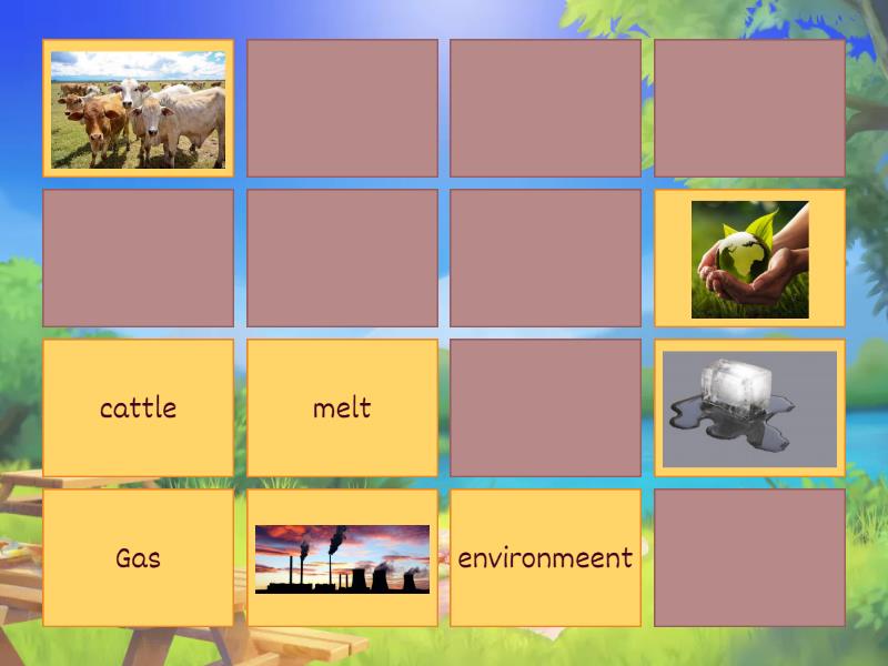 Global warming - Matching pairs