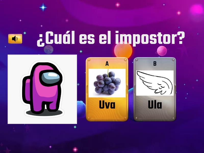 Encuentra al Impostor 1 - Cuestionario