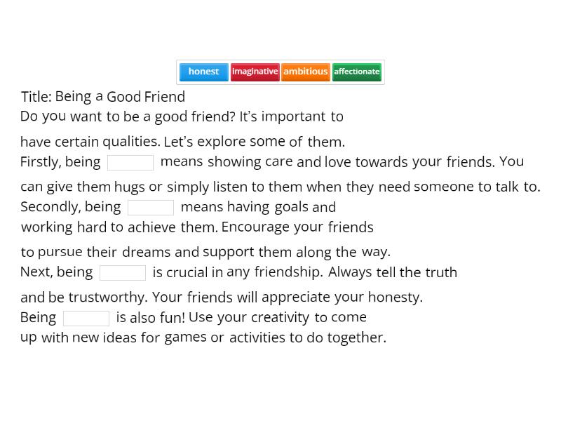 NEF intermediate 1B Vocabulary - Complete the sentence