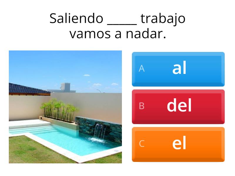 Artículo contracto y neutro - Quiz