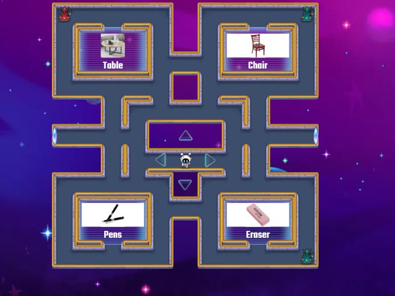 Classroom Objects - Maze chase