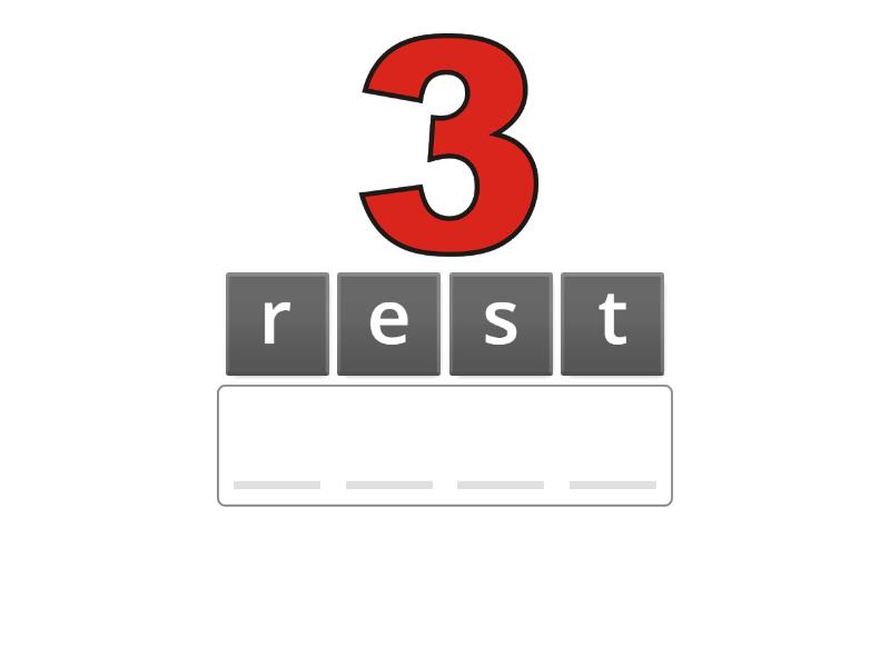 Palabras con TR - Anagram