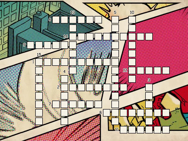 10A VOCABULARY Places and buildings puzzle - Crossword