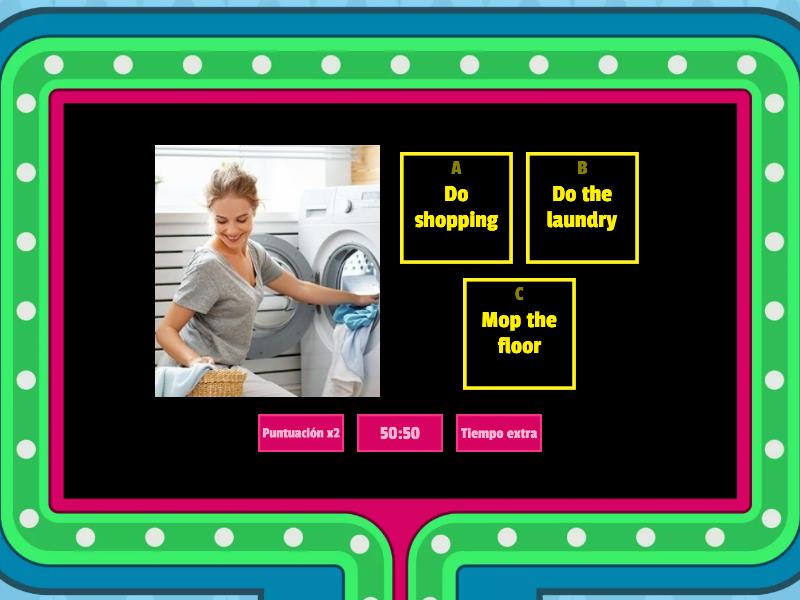 Housework - Gameshow quiz