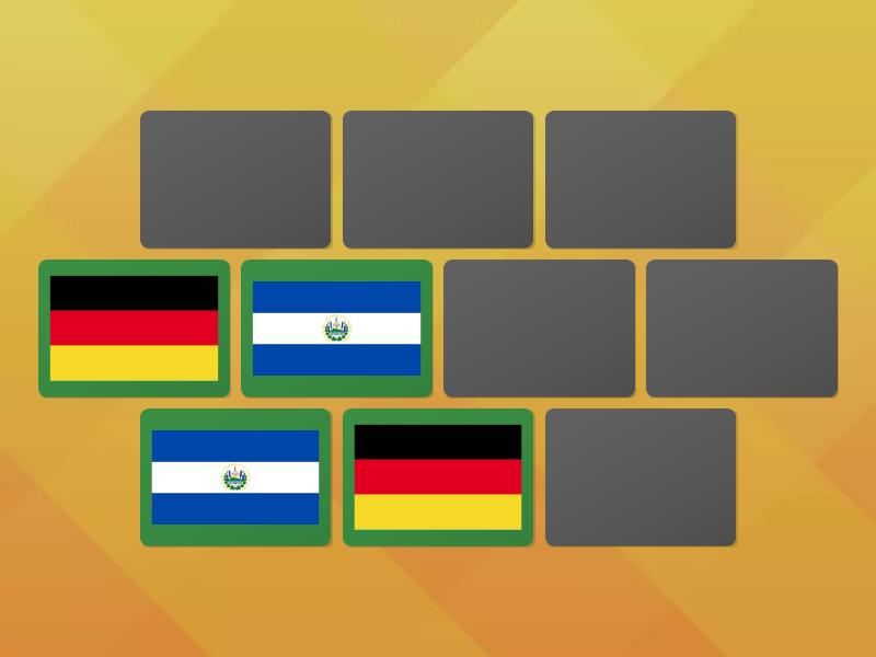 Countries - Matching pairs