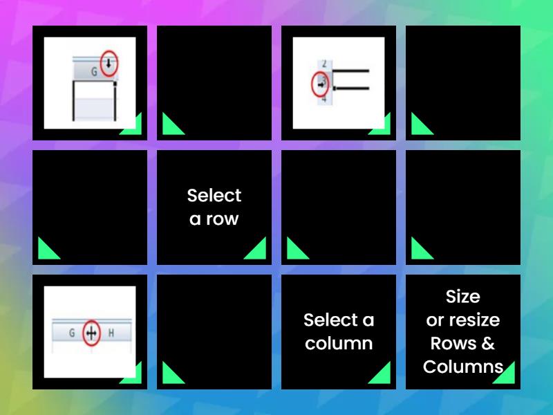 Microsoft Office Excel Mouse Pointers - Parejas