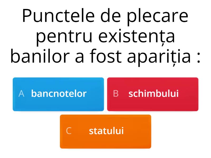 Piata monetara 2023 - Cuestionario