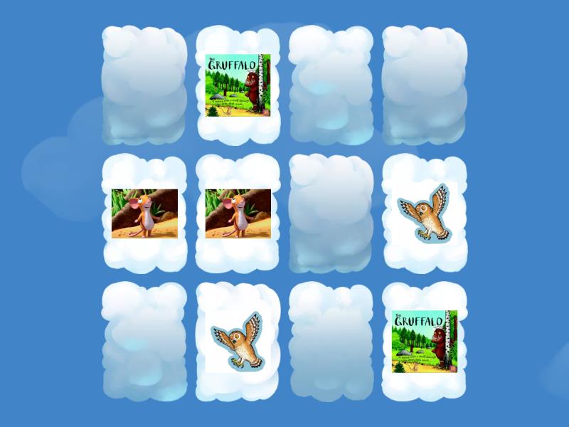 gruffalo - Matching pairs
