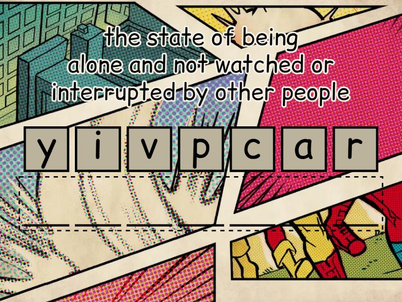 Big brother 2/1 revision - Anagram