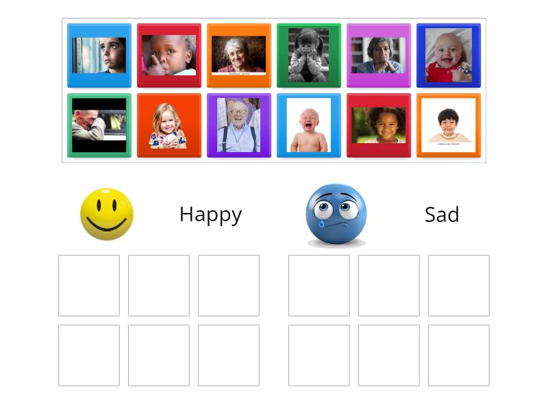 Sort the Emotions - Group sort