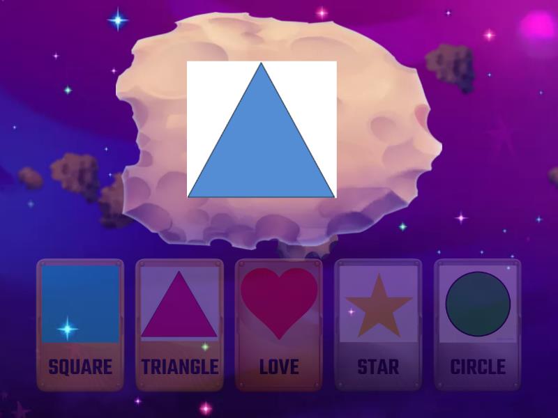 Guess the shape? - العثور على العنصر المطابق