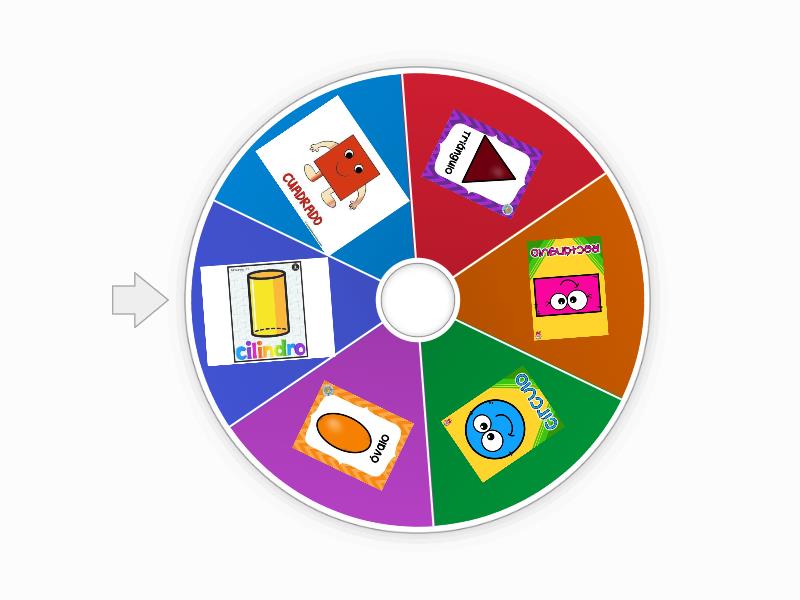 Ruleta de las Figuras Geométricas - Spin the wheel