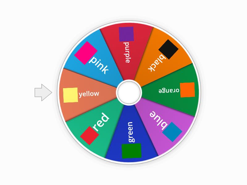 Colors - Random wheel