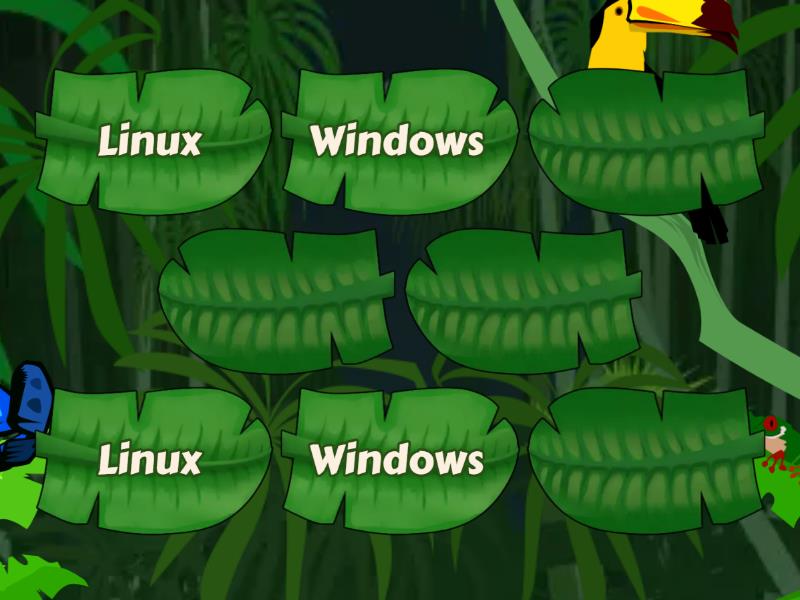 TIPOS DE SISTEMAS OPERATIVOS - Matching pairs