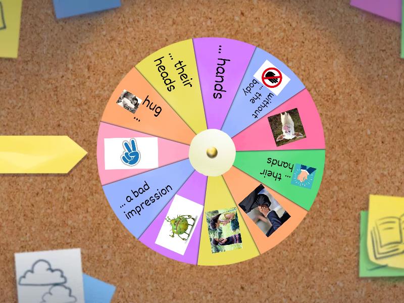 9.1 Greetings - Spin the wheel