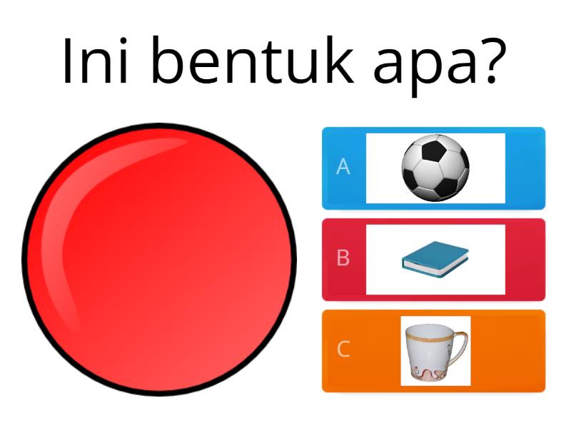 Asas bentuk manik: Pelbagai bentuk - Quiz
