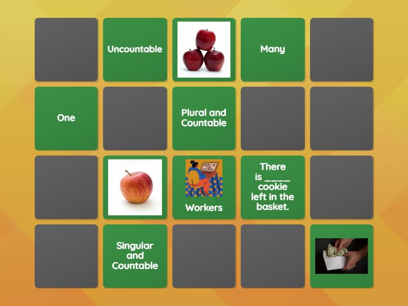 Quantifiers - Matching pairs