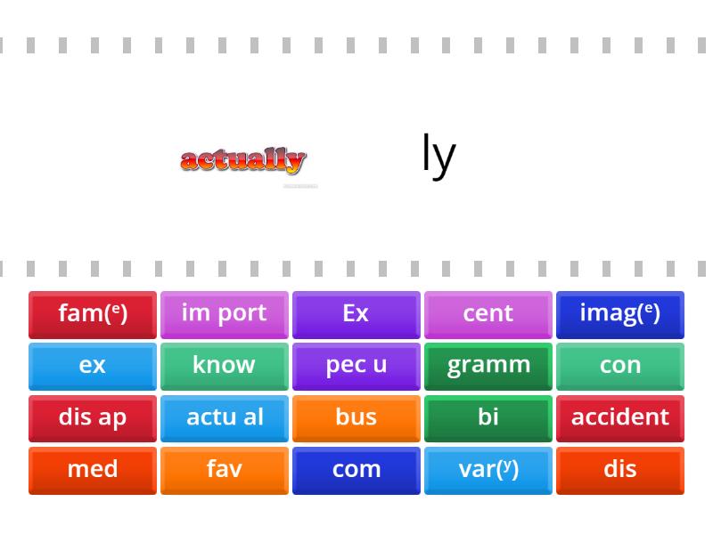 Spelling Bee backwards match Aidan - Find the match