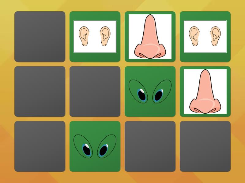 face - Matching pairs