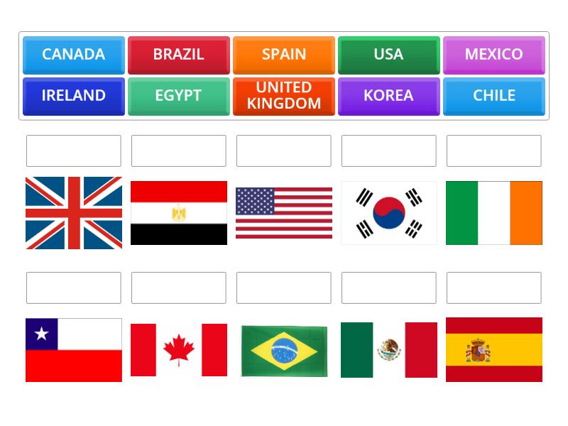 FLAGS - Match up