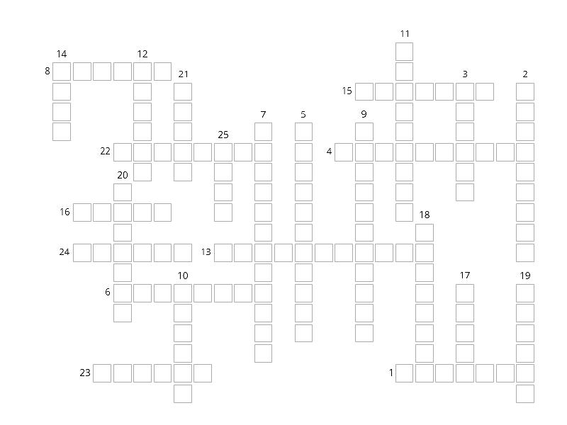 WordMasters #3 - Crossword